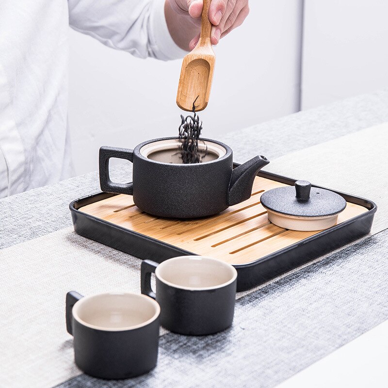 Portable Ceramic Teaware Set Chinese Kung Fu Tea S... – Grandado