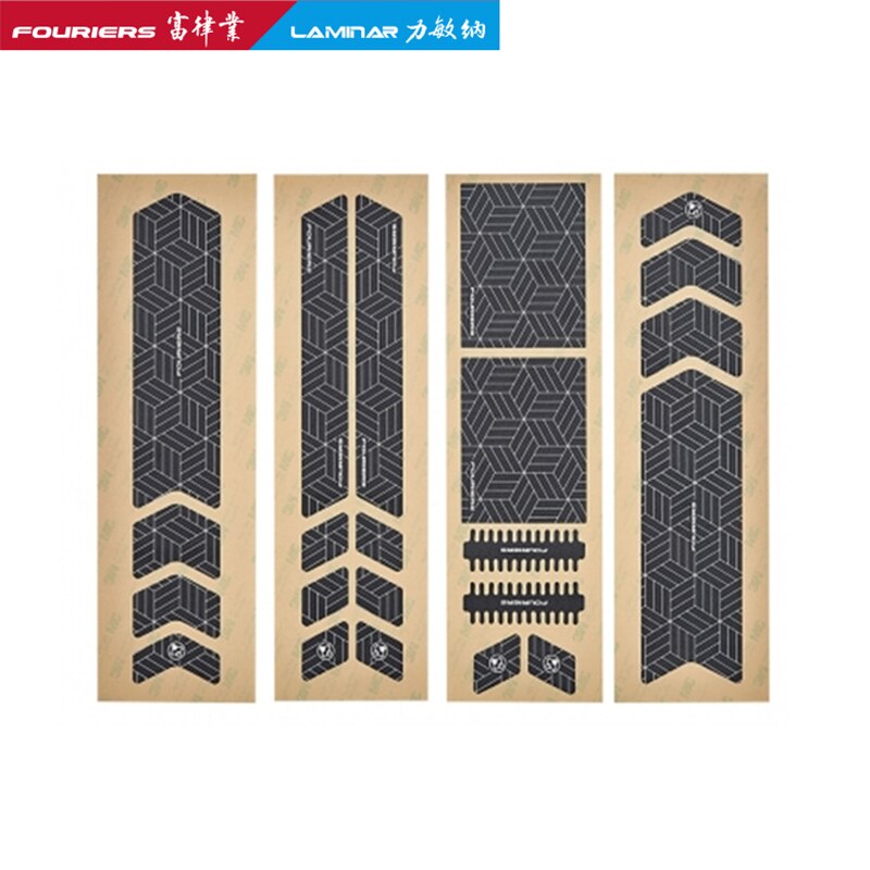 FOURIERS MTB Bike Frame Protector Stickers Roads B... – Vicedeal