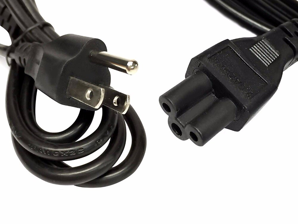 Three-Round-Prong-Pin AC Plug Cable for Laptop Pow... – Grandado