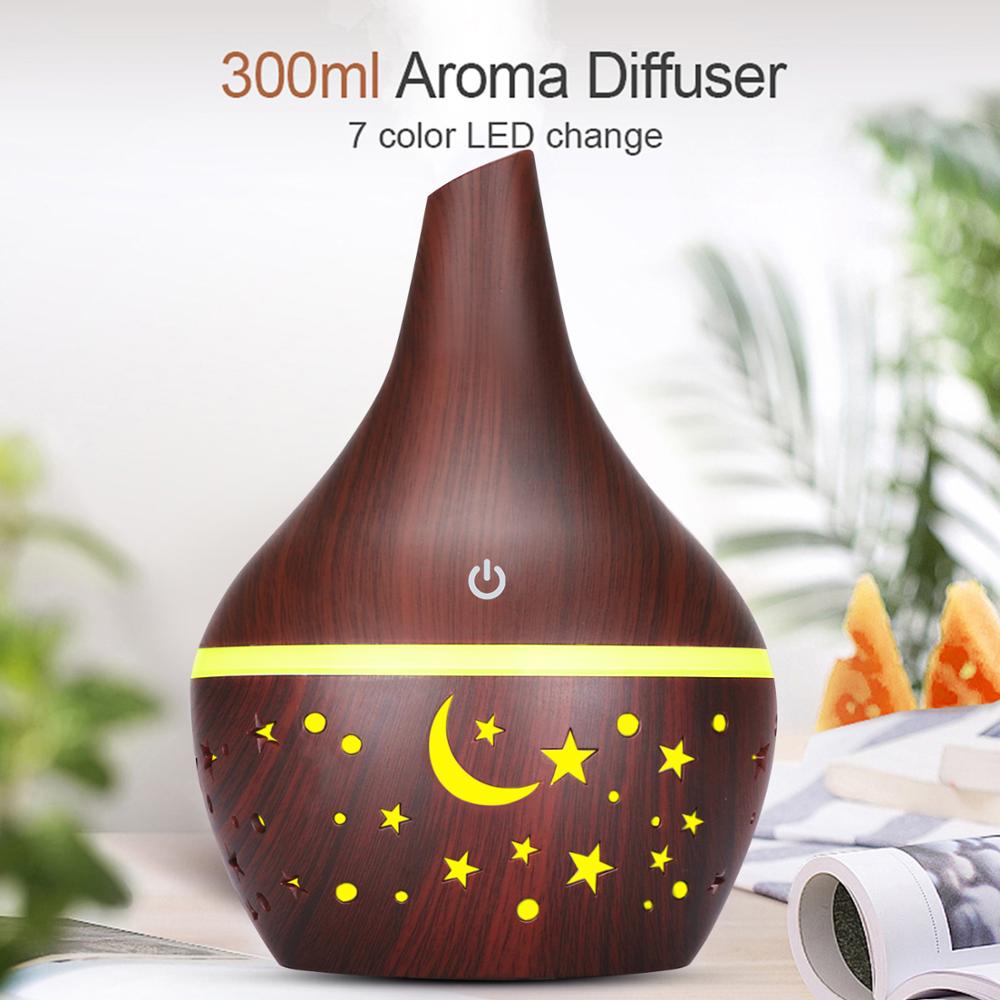 300ml Aromatherapy Humidifier USB Essential Oil Di... – Grandado