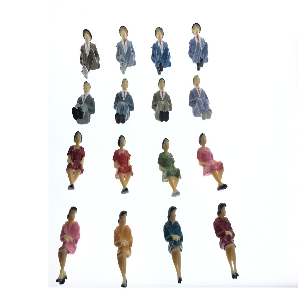 50pcs 1/30 Scale Model Architecture Seated Figure ... – Grandado