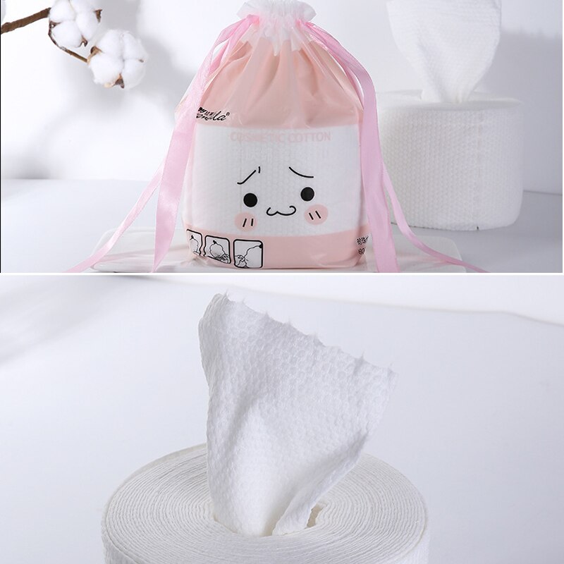 Cosmetic Cotton Disposable Thick Make Up Pads Perl... – Vicedeal