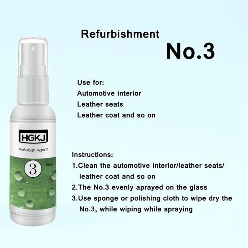 Car Interior Clean Seat Plastic Maintenance Refurb... – Grandado