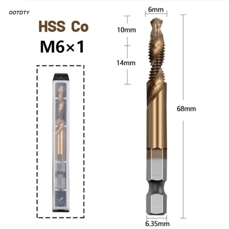 Drill Bit Set 1/4 Inch Hex Shank Tap Drill Bit Set... – Grandado