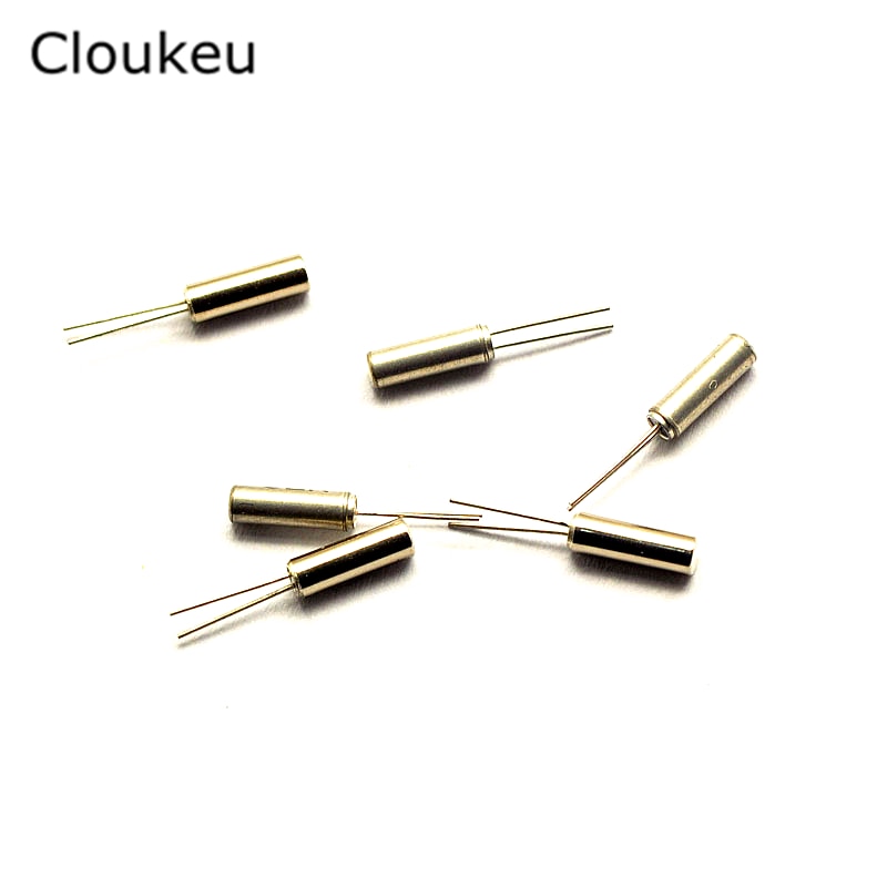 10Pcs 32KHz 32K JU-308 Cylindrical Passive Quartz ... – Vicedeal