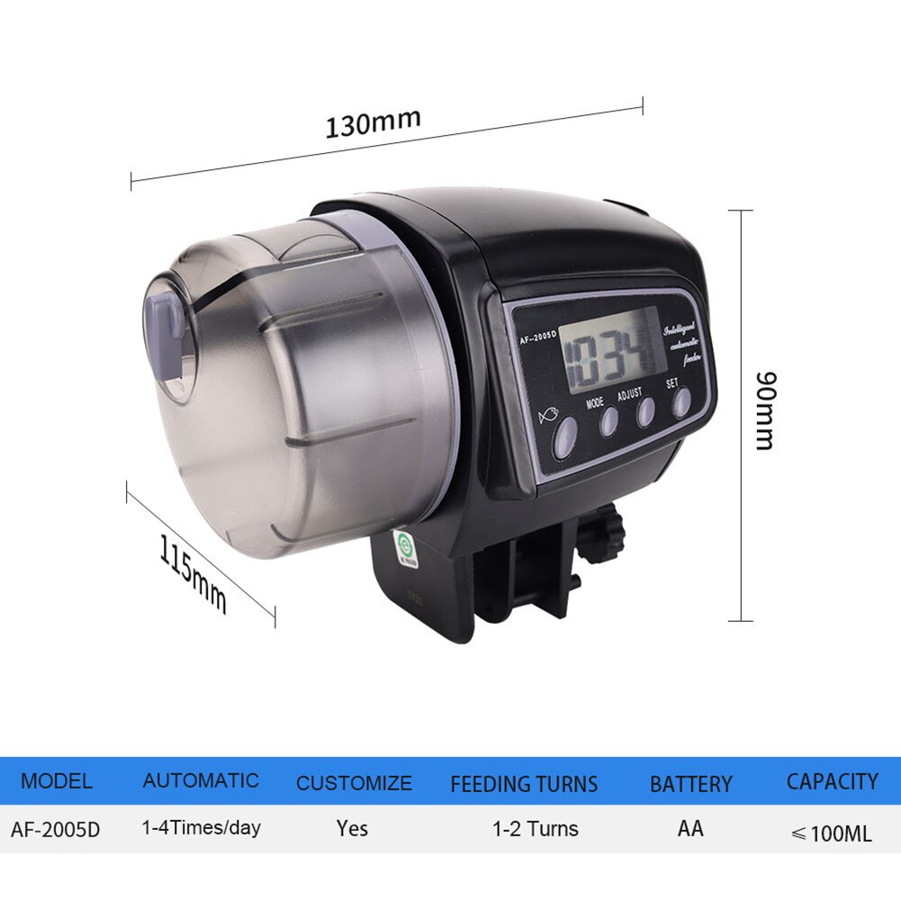 Slimme Verstelbare Aquarium Automatische Feeder Ma... – Grandado