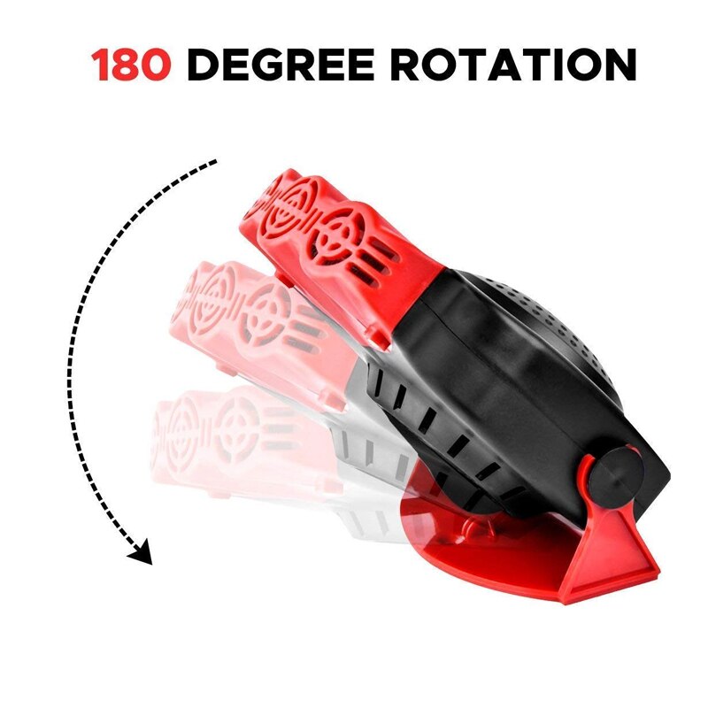 12V 150W Rotatable Electric Heating Fans Cooling F... – Vicedeal