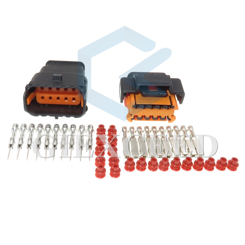 10 Pin/Way Auto Headlight Lamp Connector Female Ma... – Grandado