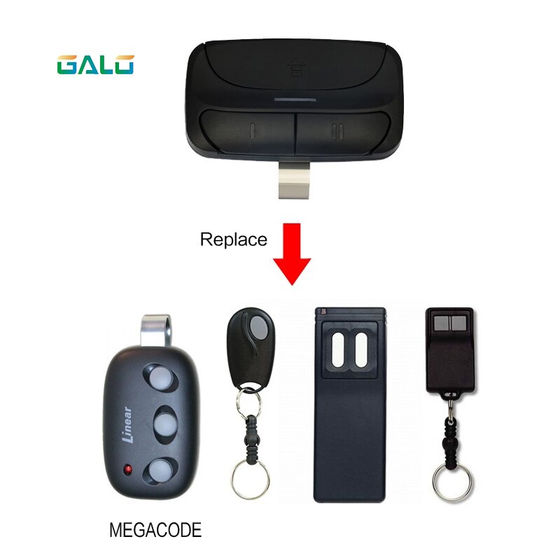 Universal remote control replace 390 M rolling cod... – Grandado