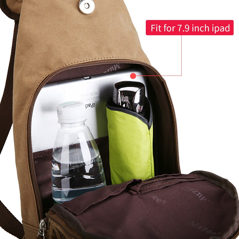 Muzee Men Shoulder Bags Canvas Crossbody Bags Men ... – Grandado