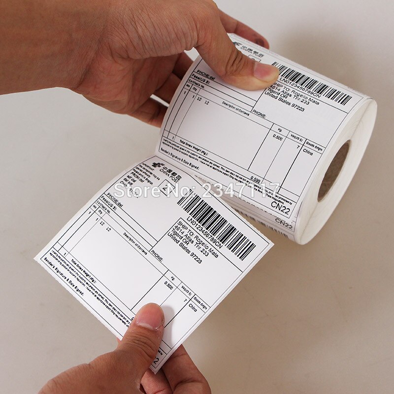2Roll/Lot TOP Direct Thermal Labels 100MM X100MM (... – Grandado