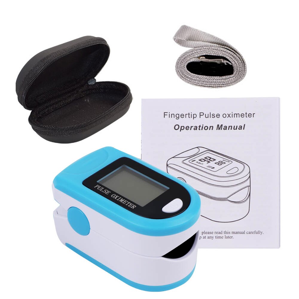 Oled Vinger Oximeter Bloed Zuurstof Spo2 Pulsoxyme... – Grandado