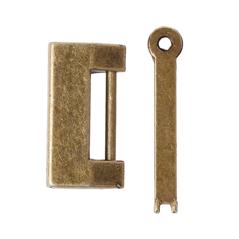 Vintage Brass Padlock for Jewelry Wooden Box Catch... – Grandado