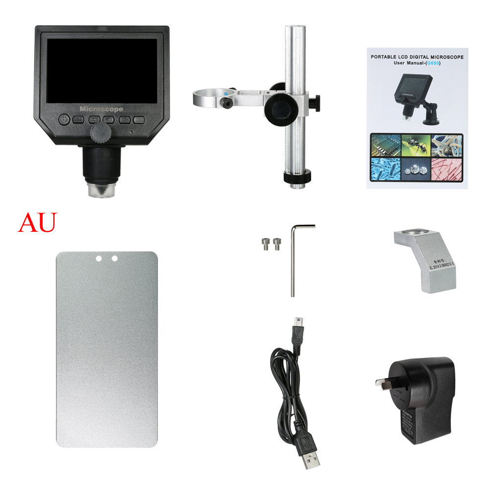 600X 4.3 inch Digital Microscope Electronic Video ... – Grandado