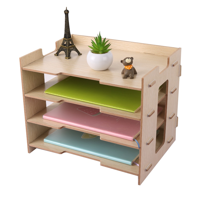 Wood Magazine Holder Eco Friendly File Holder Desk... – Vicedeal