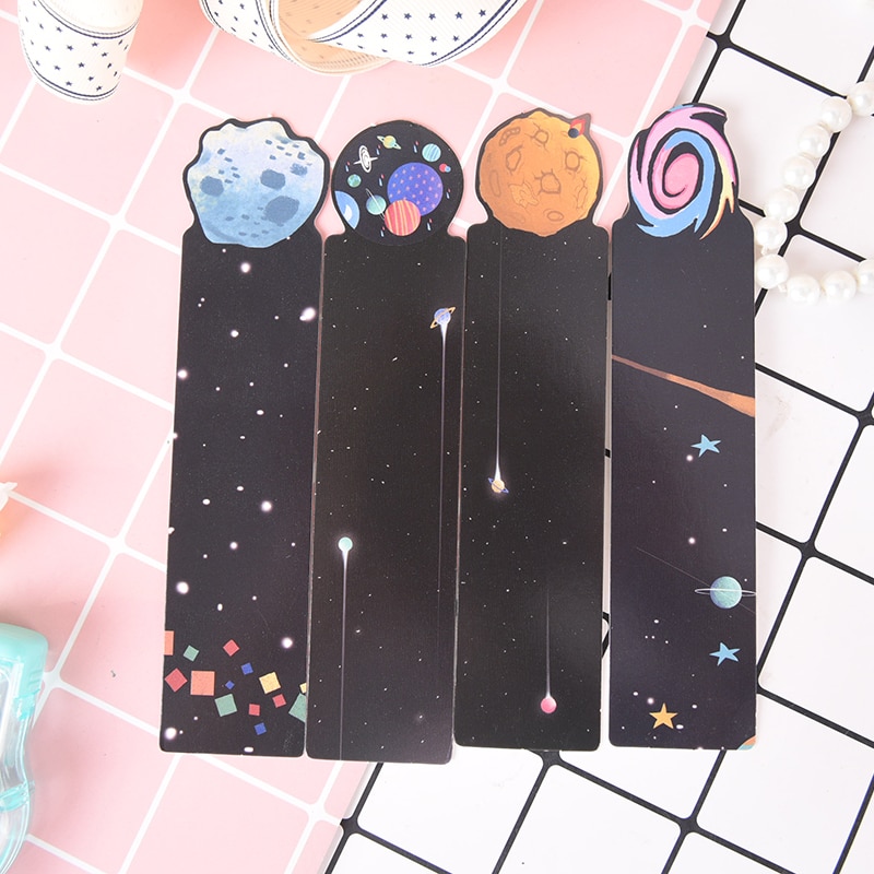 30pcs Little Galaxy Space Bookmarks Alien Planet M... – Grandado