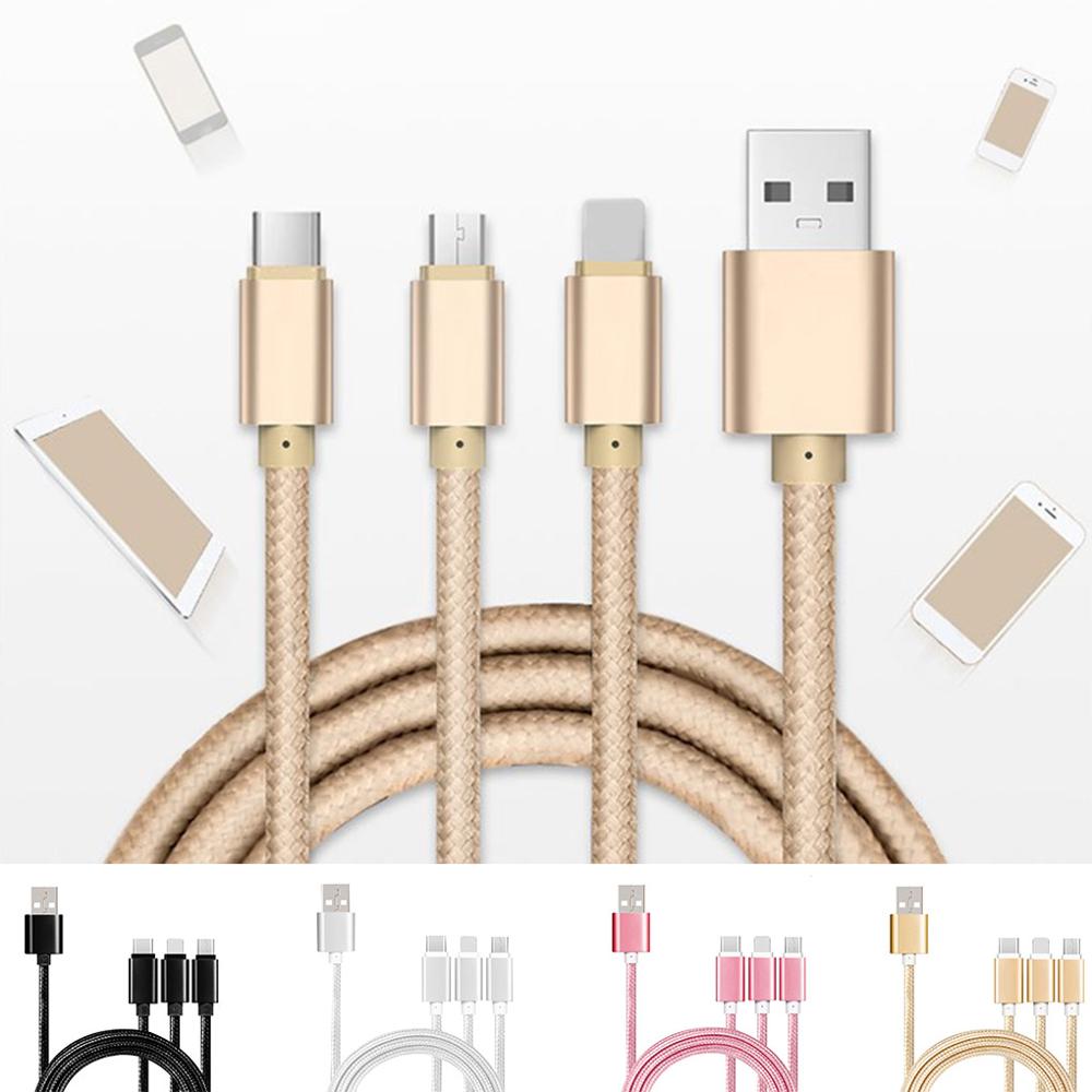 3-In-1 Usb High Speed Telefoon Charing Kabel Mobie... – Grandado