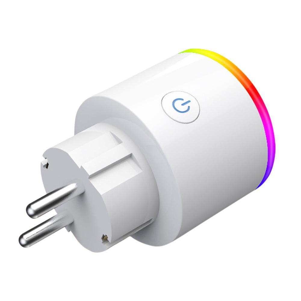 Wifi Smart Plug Mini RGB Changing Smart Socket Sma... – Grandado