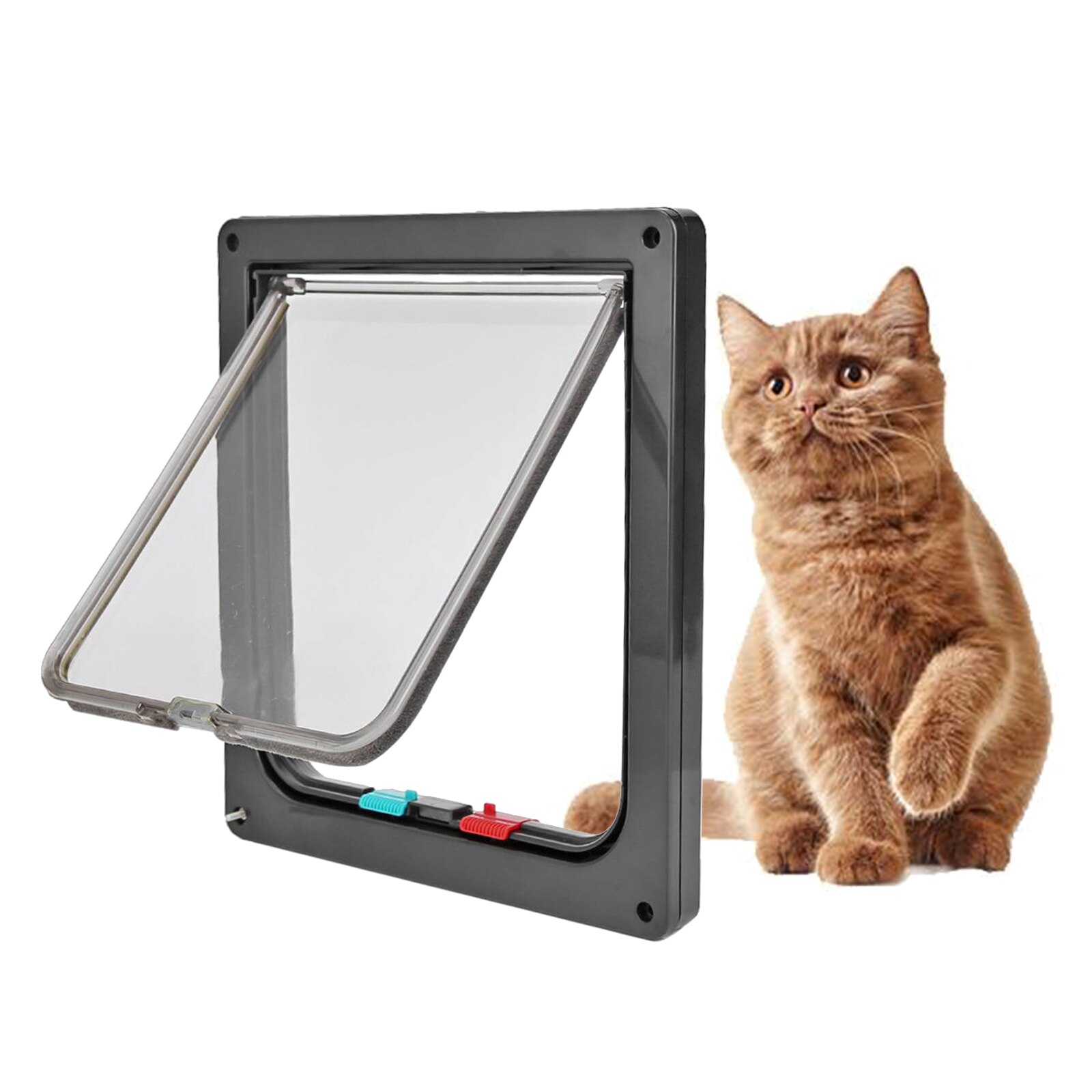 Interior Cat Doors - 4-Way Locking Door - Cat Corr... – Vicedeal
