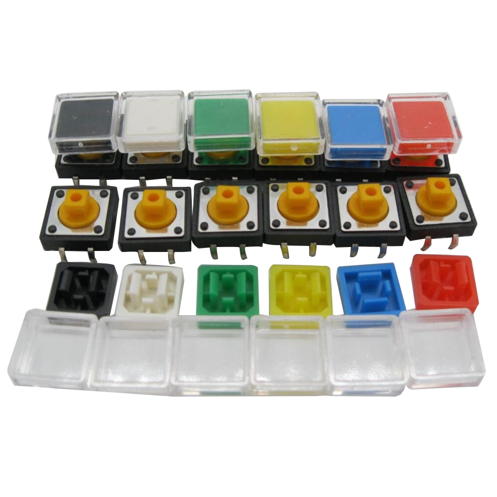 50pcs B3F Tactile Push Button Switch +A14 color ha... – Grandado