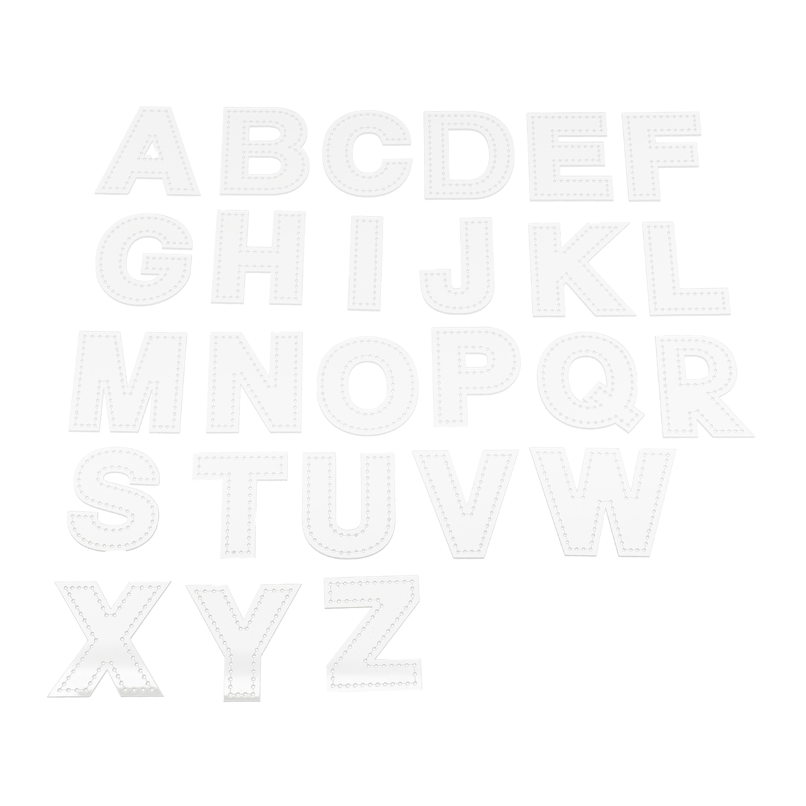 1 Set DIY Alphabet Leather Stencils DIY Templates ... – Grandado