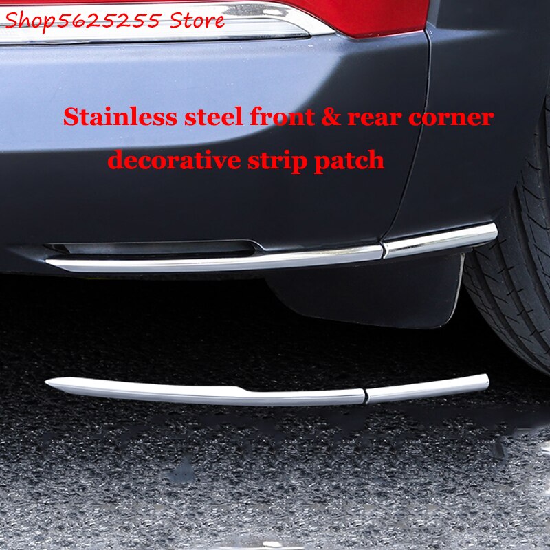 Stainless Steel Front Rear Corner Decorative Strip... – Vicedeal