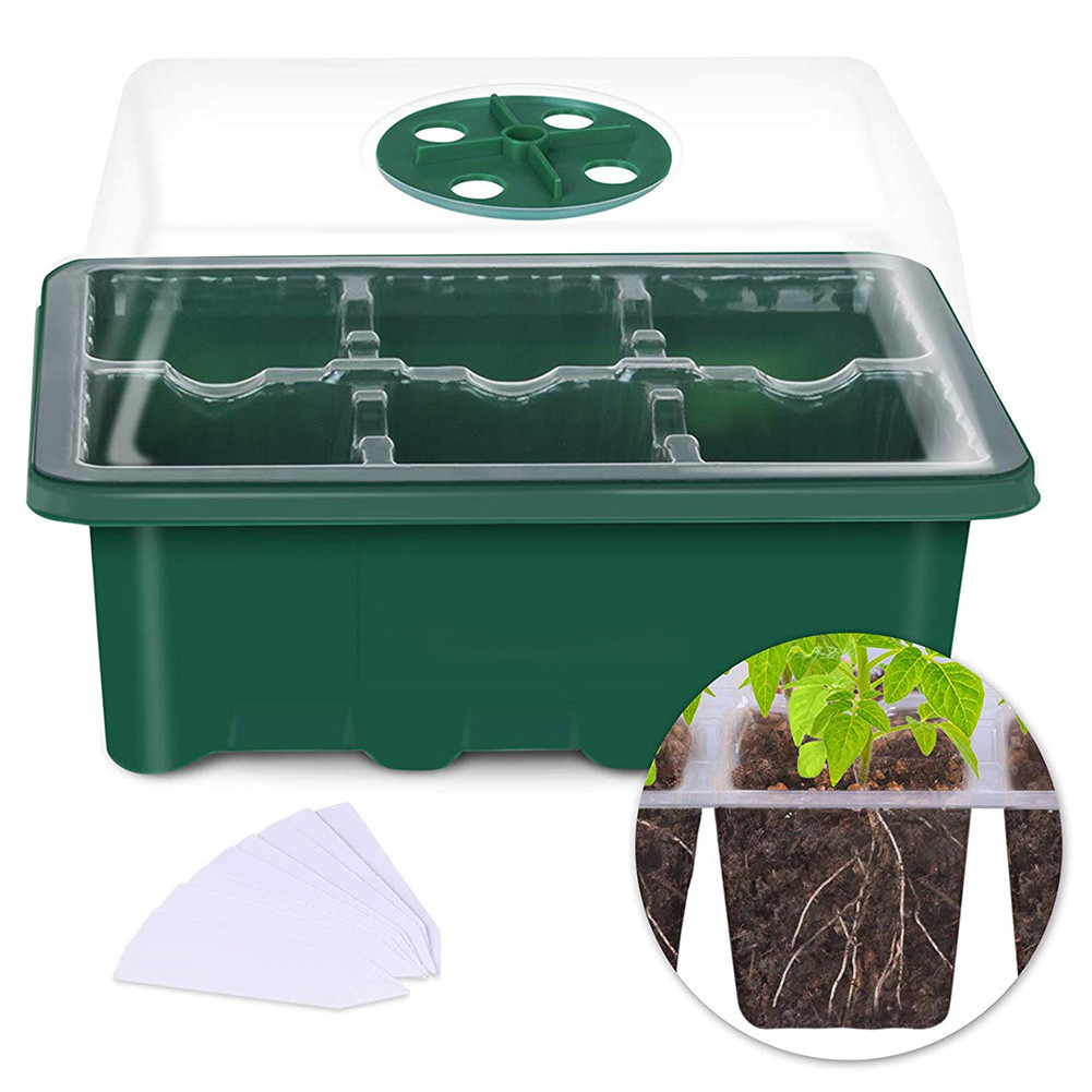 6 Cells Hole Plant Tray Insert Propagation Seeds G... – Grandado