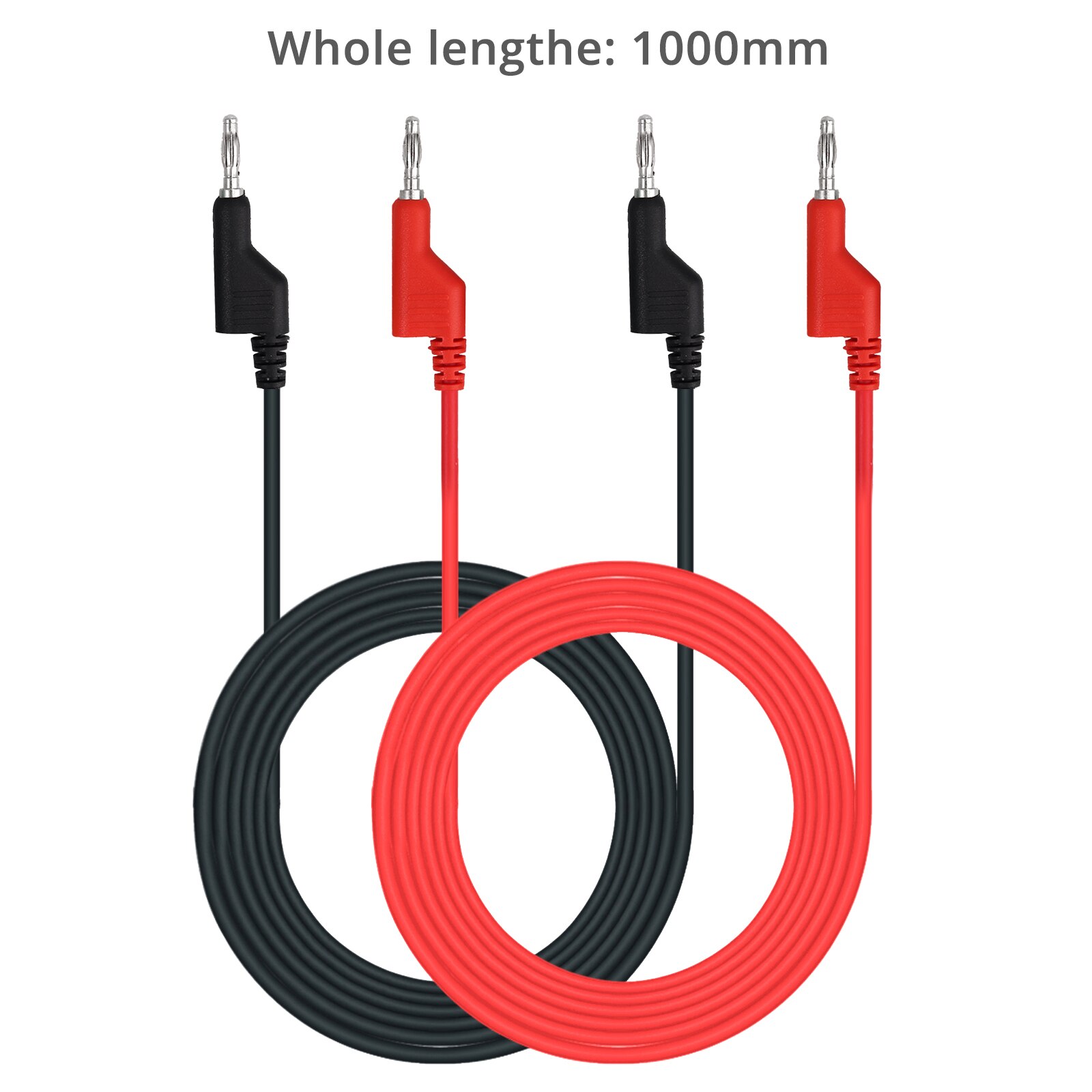 Neoteck 5 Pcs Koper Test Lead Set 4Mm Stapelbare B... – Vicedeal