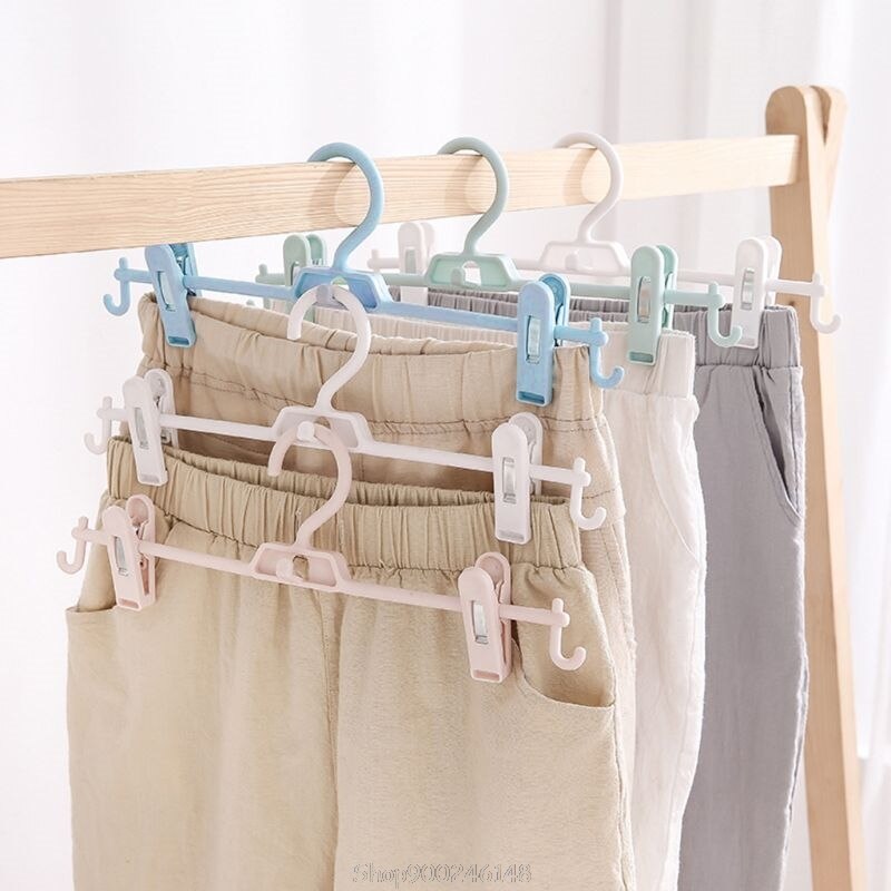 Perchero apilable de 5 uds. Para pantalones de plá... – Grandado