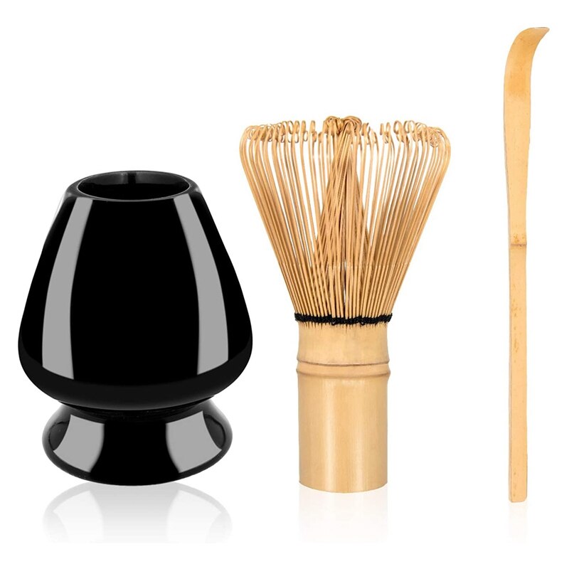 Traditional Matcha Tool Set Whisk + Ceramic Whisk ... – Vicedeal
