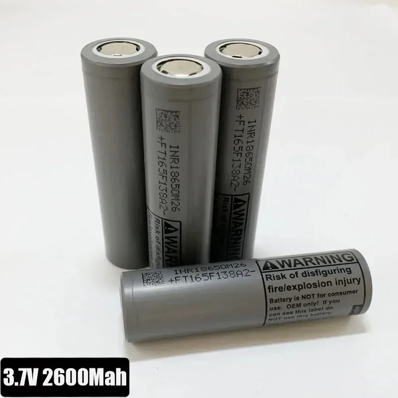 1-20PCS INR18650M26 power battery 3.7V 2600mAh 10A... – Grandado