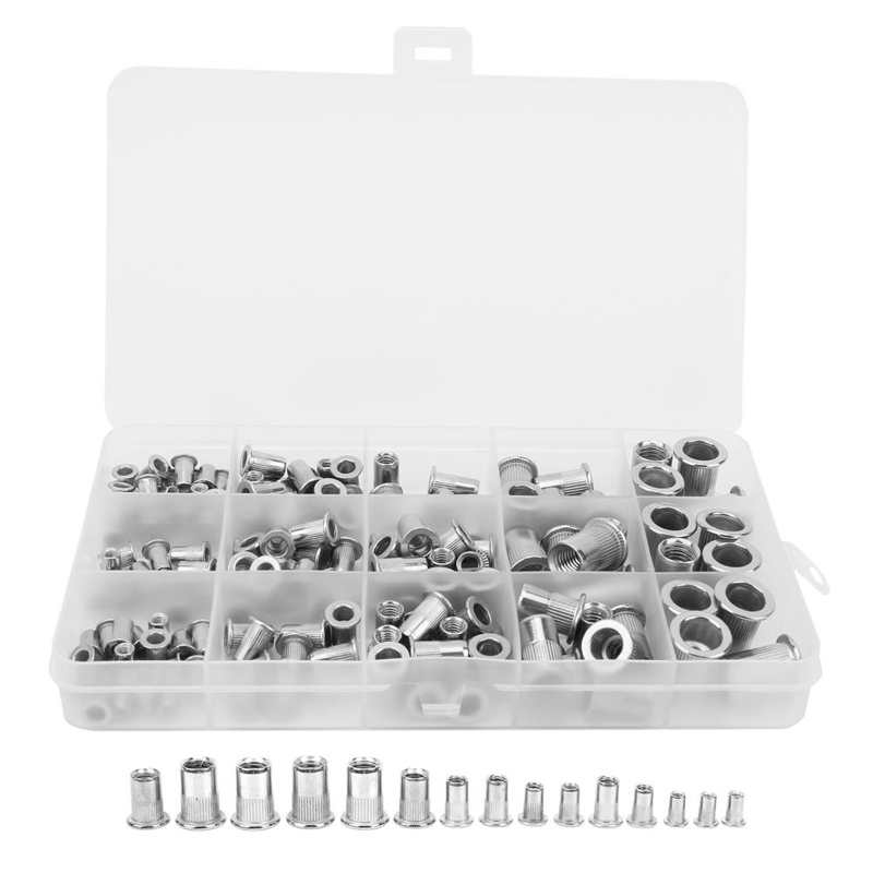 Rivet Nut Stainless Steel Rivet Nut M3/M4/M5/M6/M8... – Vicedeal