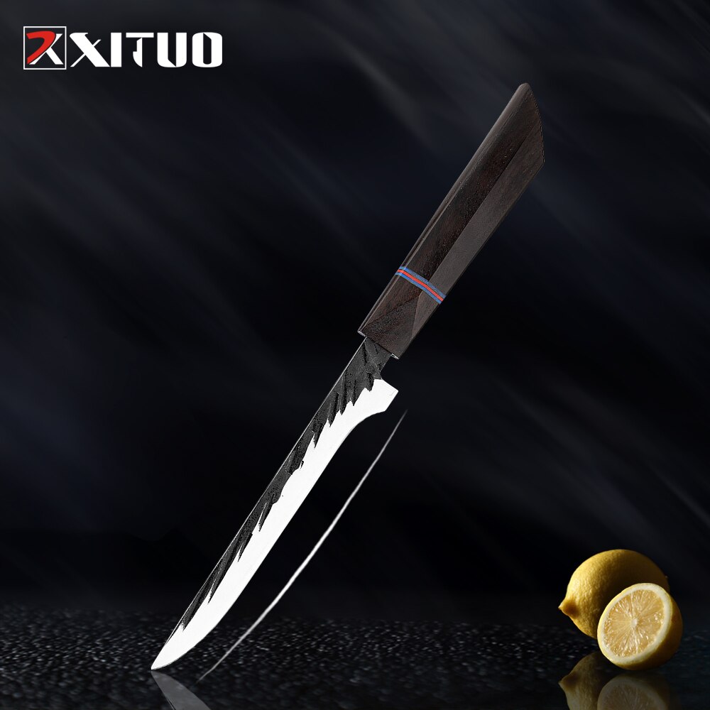 XITUO 8 Sets Kitchen knives Handmade Forged Japane... – Grandado
