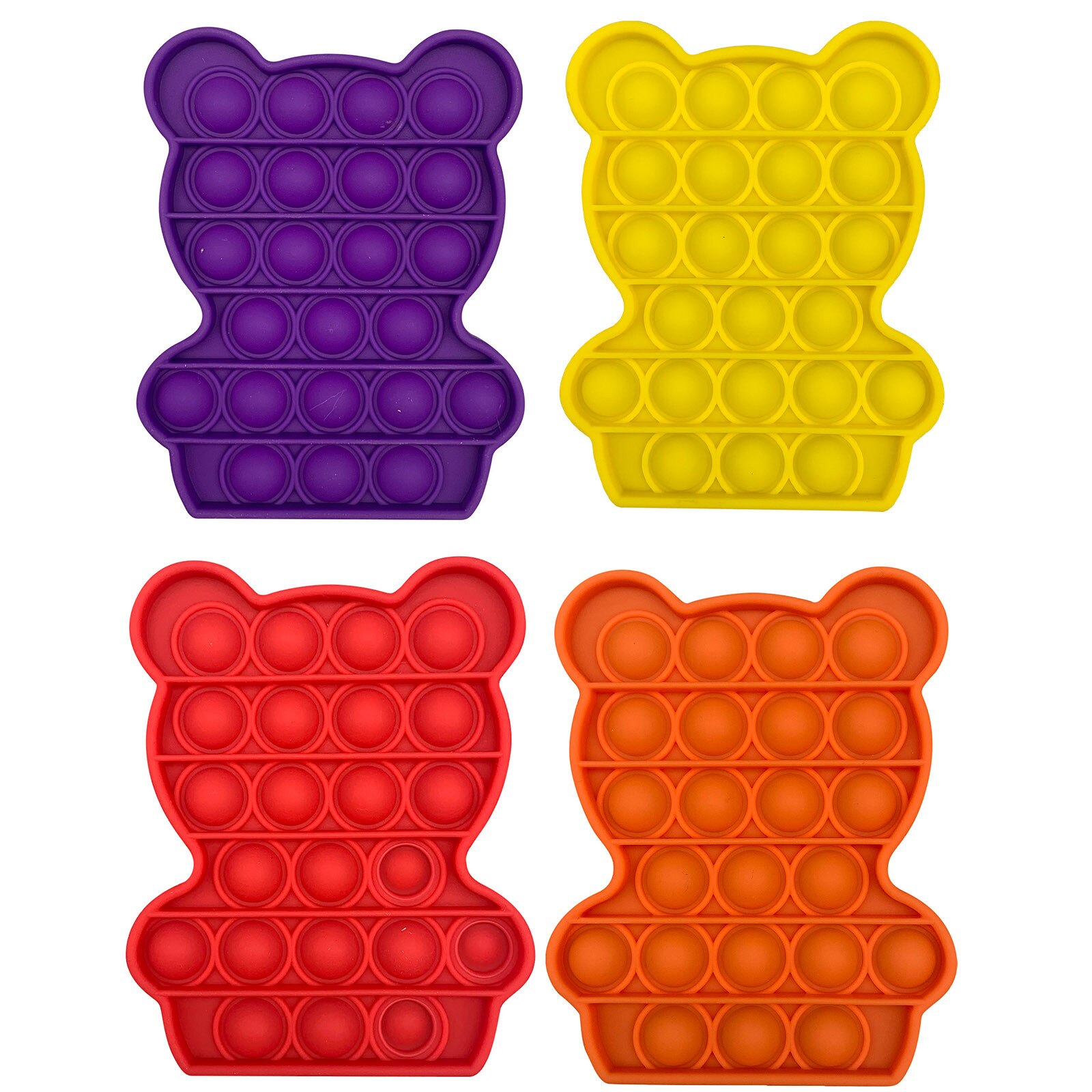 4PC Push Bubble Fidget Sensory Toy Autism Special ... – Grandado