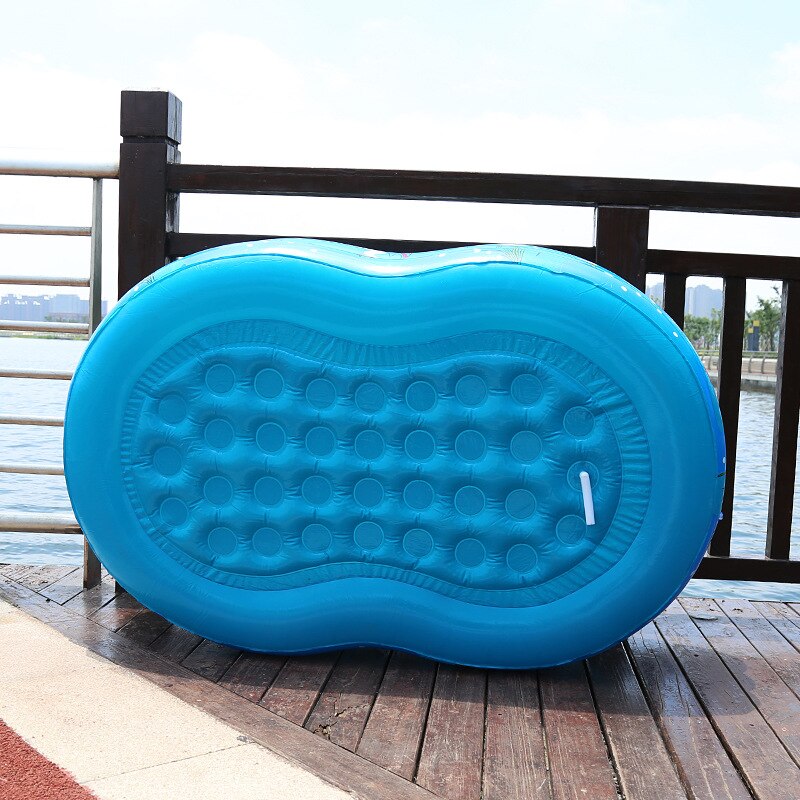 8-shaped Blue Ocean Splashing Bath Tub Infant Smal... – Grandado