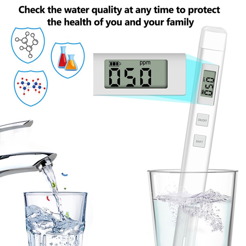 TDS Digital Water Quality Monitor Pen Tester Meter... – Grandado