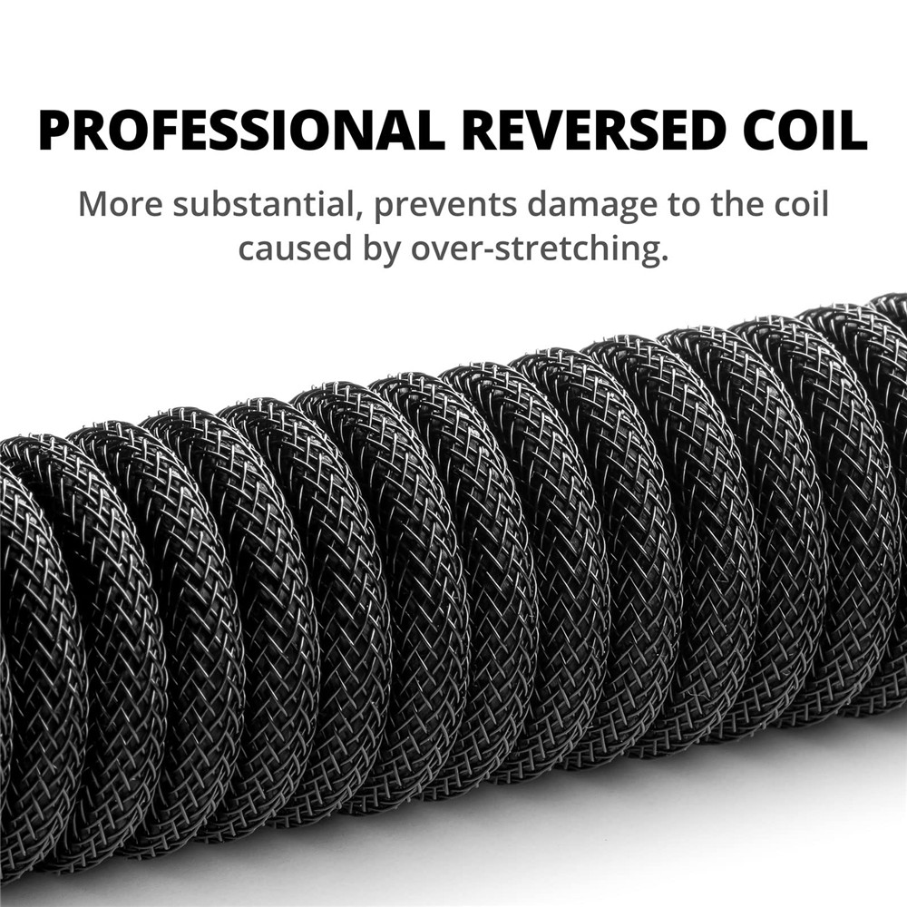 Mechanical Keyboard Coiled Cable Wire Type C USB P... – Grandado