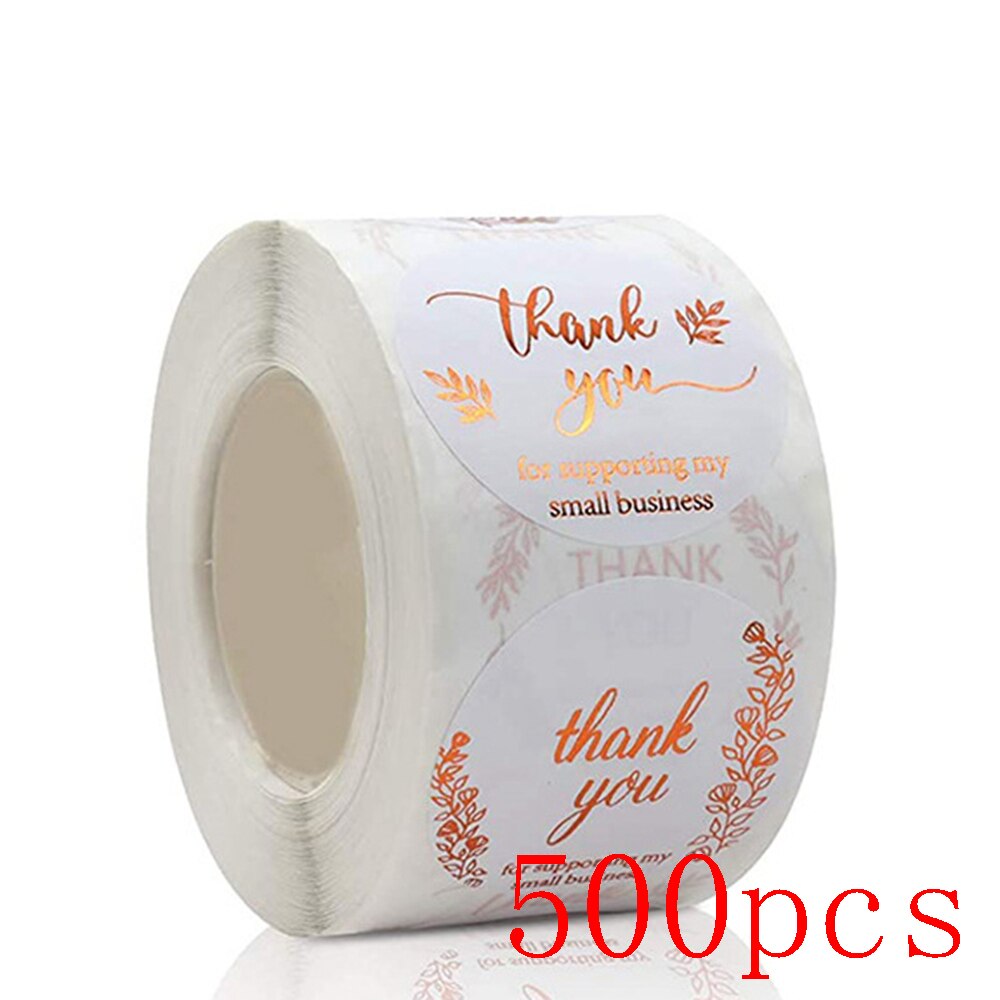 500pcs 1.5inch thank you stickers sealing labels s... – Vicedeal