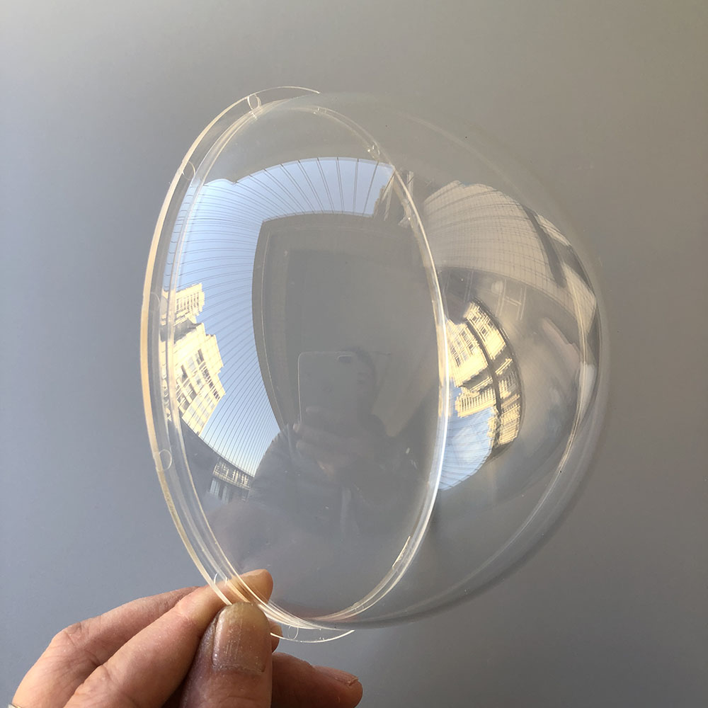 6 Inch 154x78mm Acrylic Clear Speed Dome Cover for... – Grandado