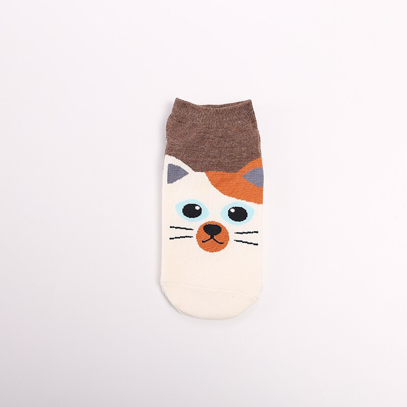 1 Pair / 5 Pairs of Ladies Socks Personality Puppy... – Grandado