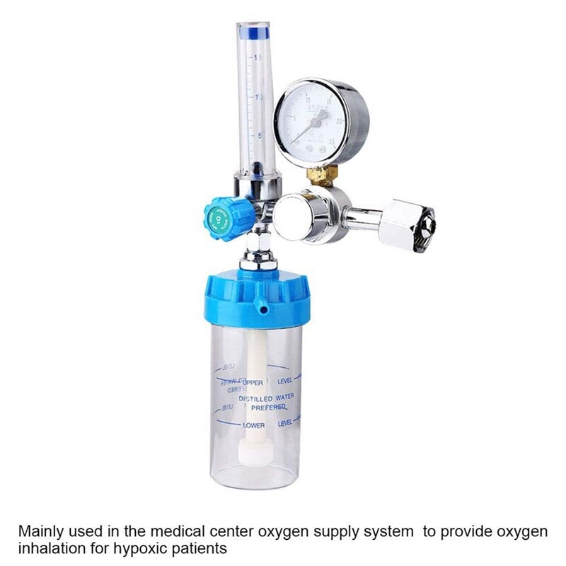Oxygen Flow Meter Oxygen Flowmeter Pressure Gauge ... – Grandado