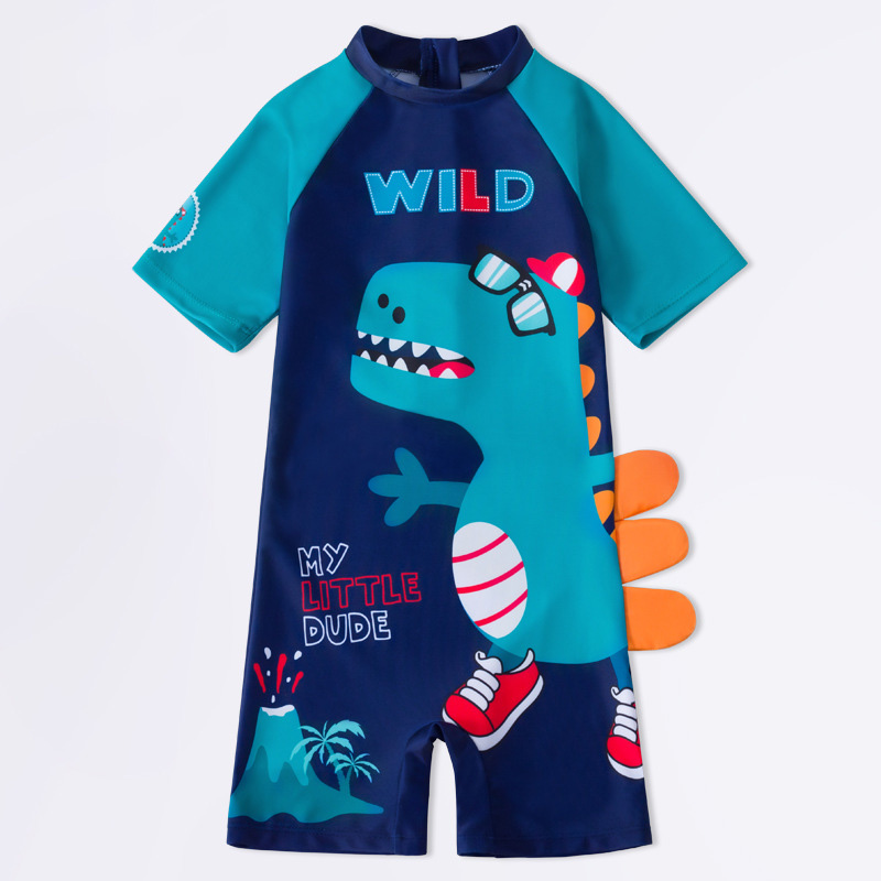 2022 Summer Cartoon Baby Boy Swimsuit One Piece Sp... – Grandado