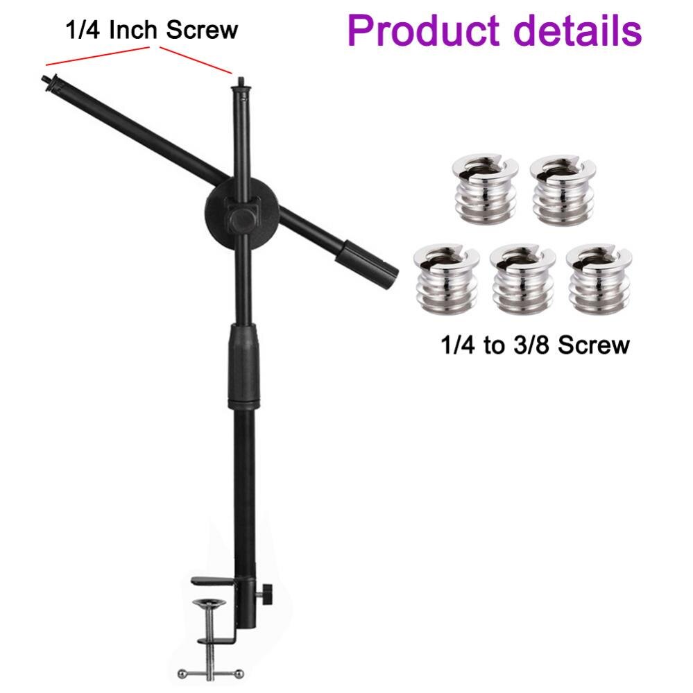 Microphone Stand Mic Stand Desk Microphone Bracket... – Vicedeal