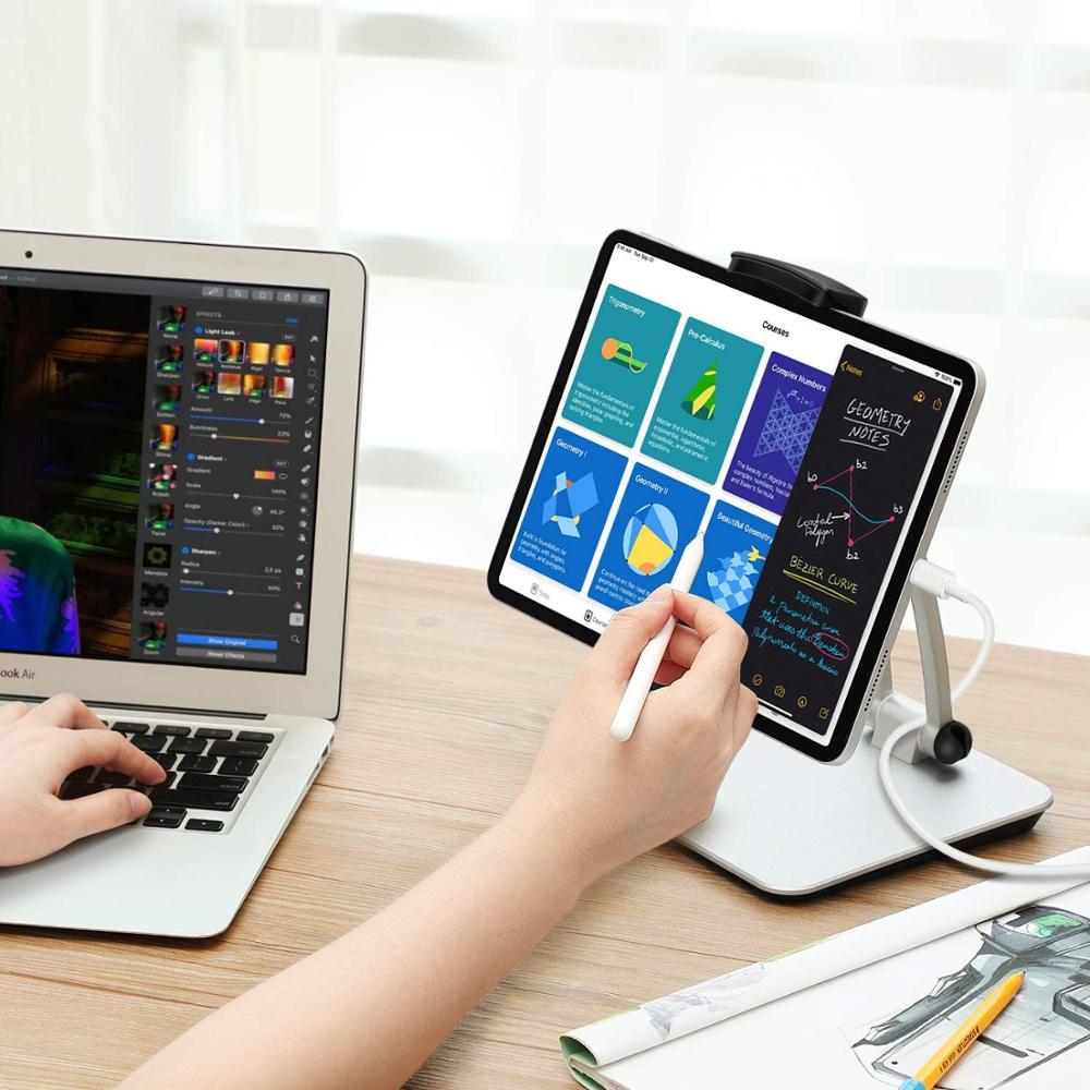 Tablet Stand Holder Adjustable, Folding 360° Swive... – Vicedeal