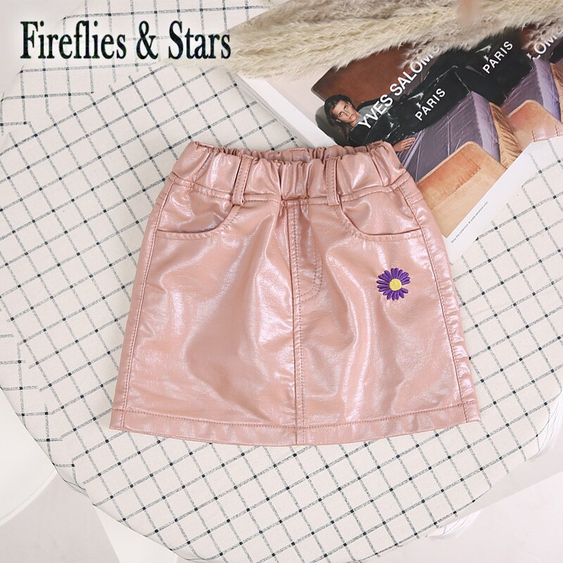 Spring Autumn girls PU skirt baby skirt kids skirt... – Vicedeal