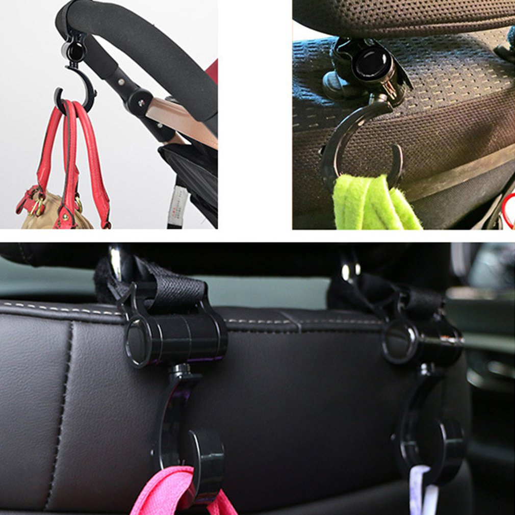 360 Degree Rotating Baby Stroller Hook 2 Loaded Um... – Grandado