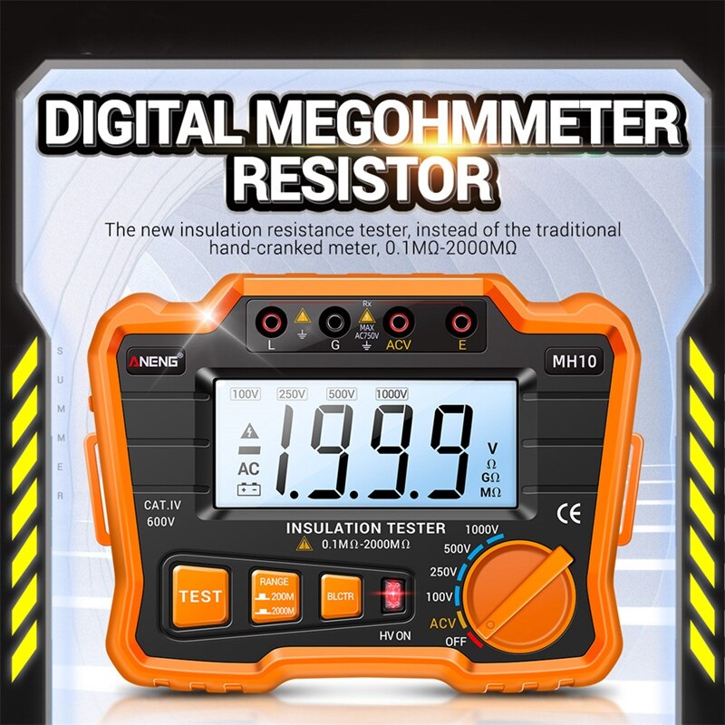 ANENG MH10 Insulation Tester Earth Ground Impedanc... – Vicedeal