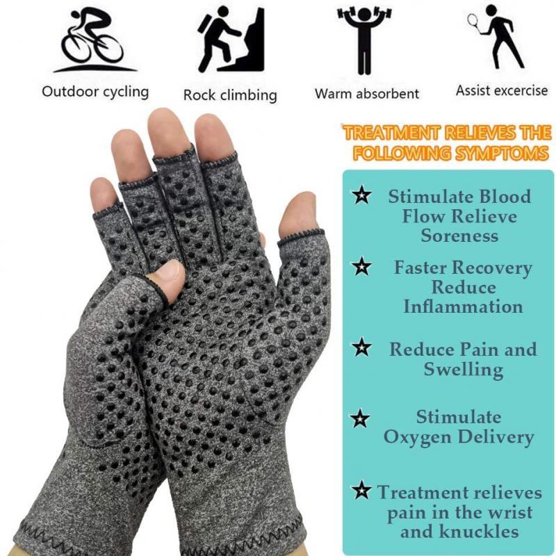 Compression Arthritis Gloves Wrist Support Joint P... – Grandado