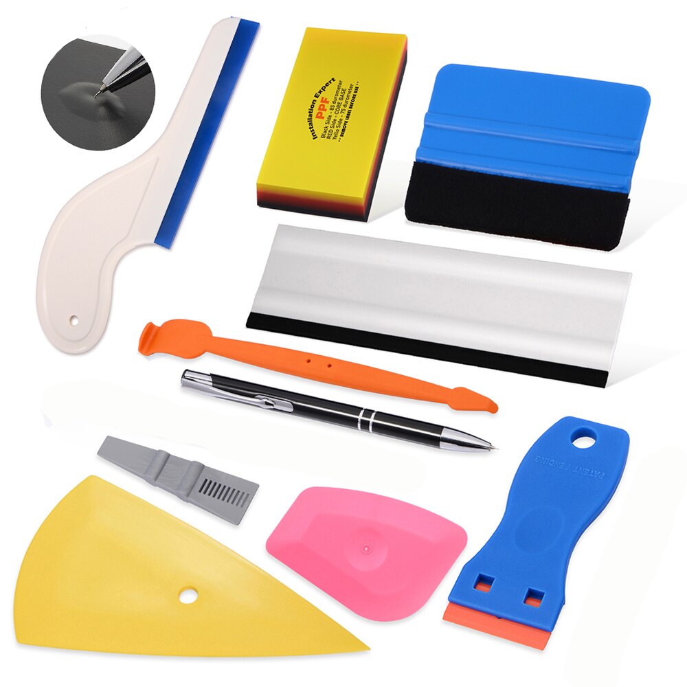 FOSHIO Auto Car Tools Vinyl Wrap Squeegee Razor Sc... – Grandado