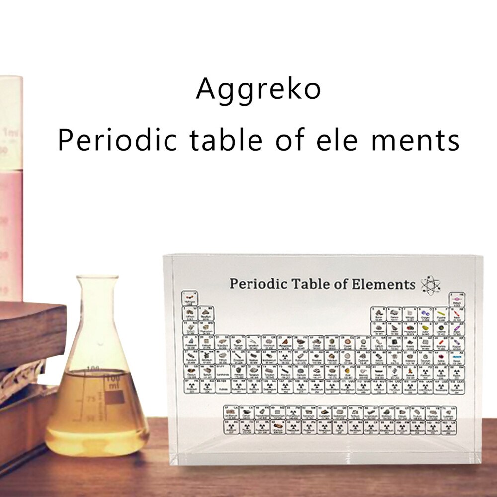 Acryl Periodieke Tafel Display Kids Onderwijs Tool... – Grandado